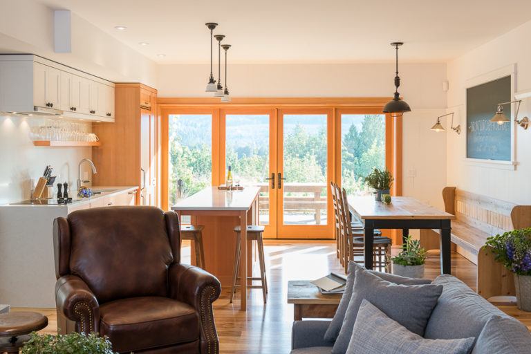 A Taste of Winery Living at the Blue Grouse Winery Grouse House